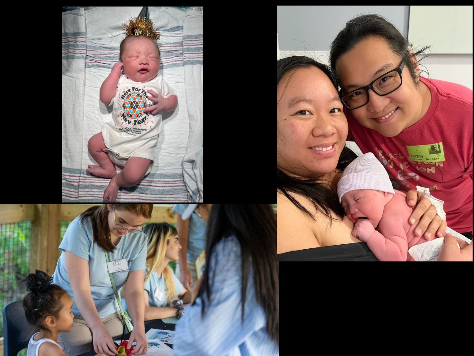 Advent Health welcomes first baby born in 2025