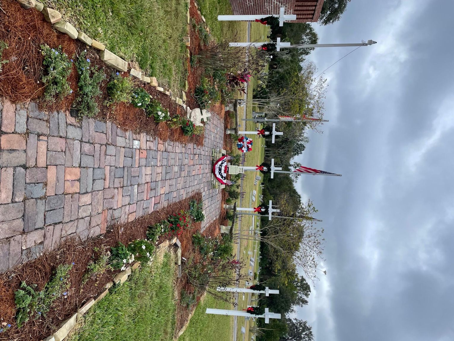 In the Nick of Time - The Veteran’s Memorial “Never Forget Garden” is ...