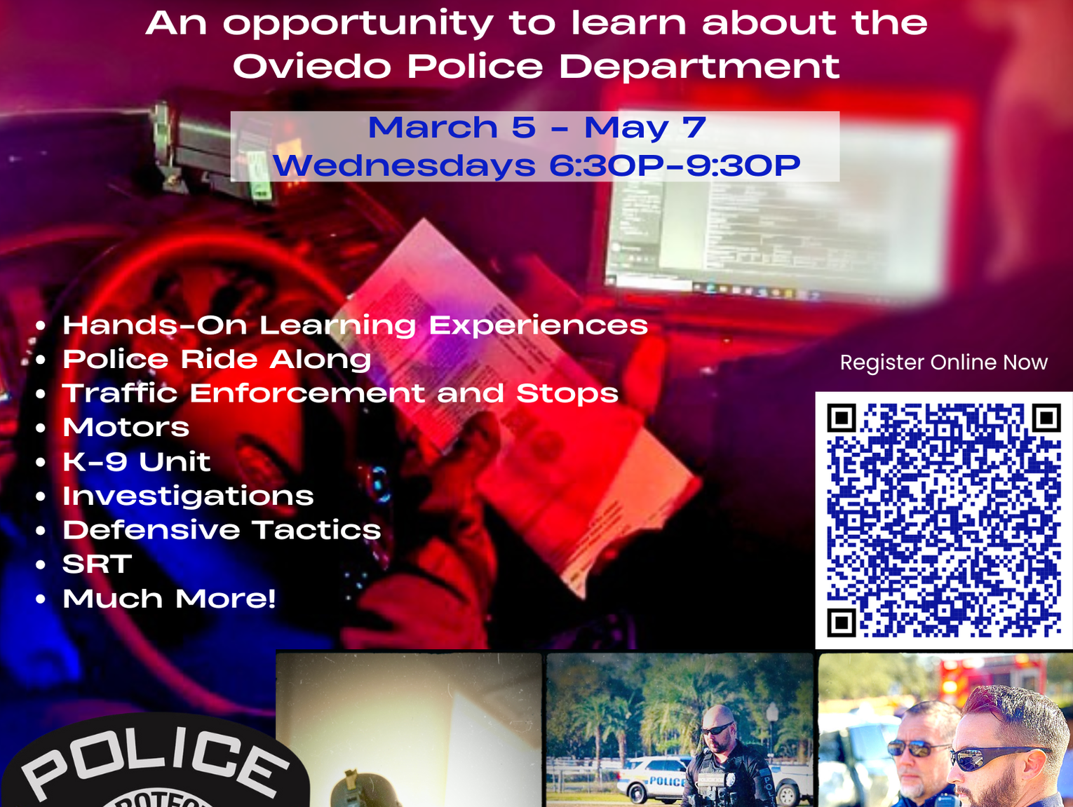 Now Accepting Applications for Community Police Academy