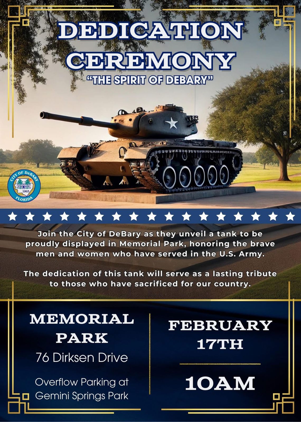 Dedication Ceremony - The Spirit of DeBary