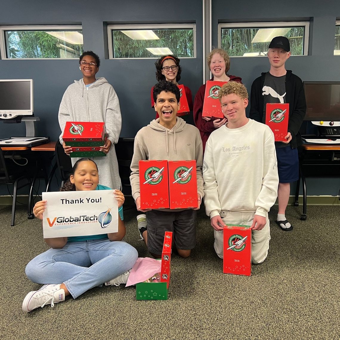 Local Teens Spread Holiday Cheer Around the World