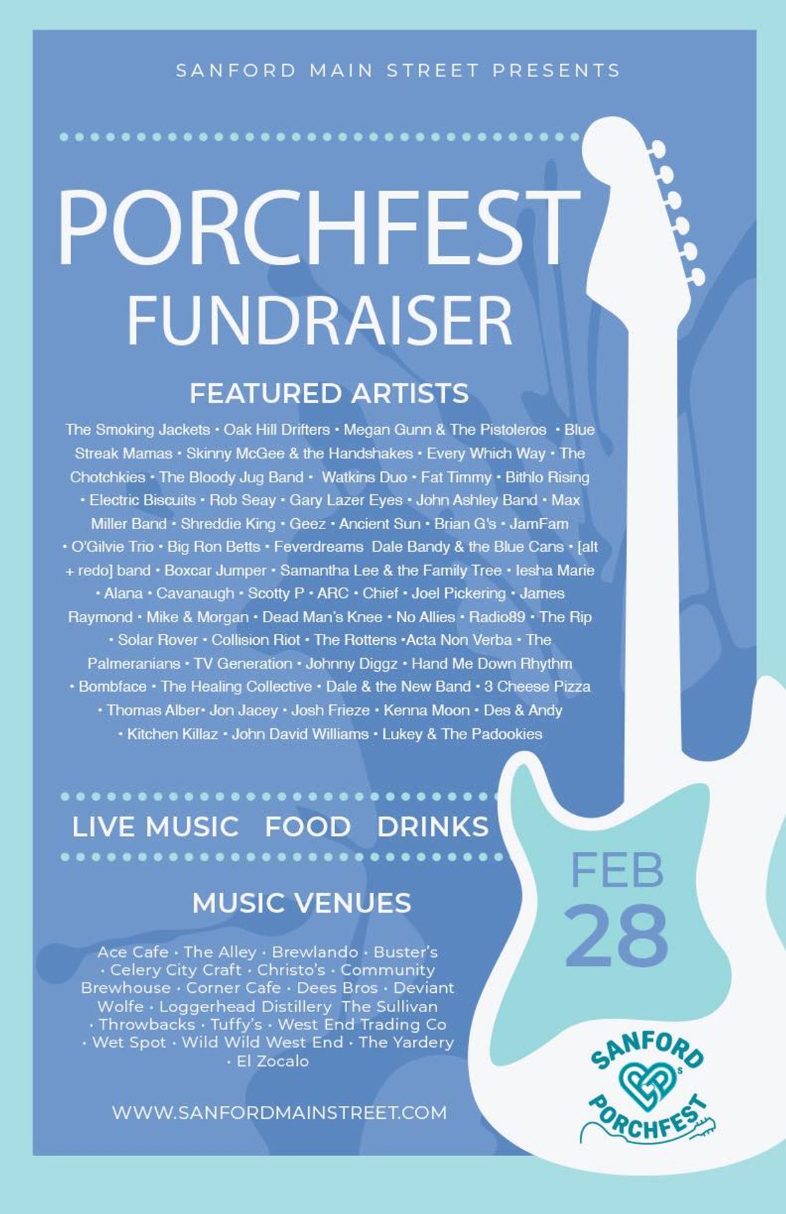 Sanford Community shows Love for Porchfest