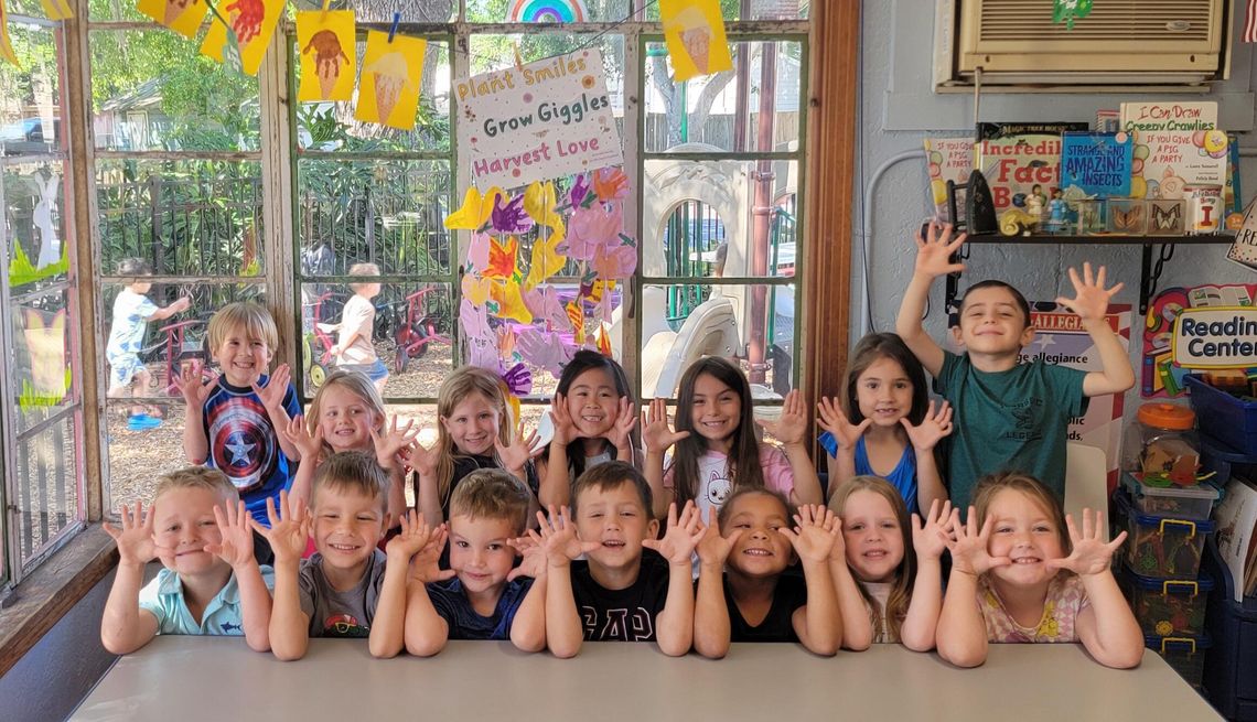 Wee The People Preschool participates in the annual "Celebration of Hands”