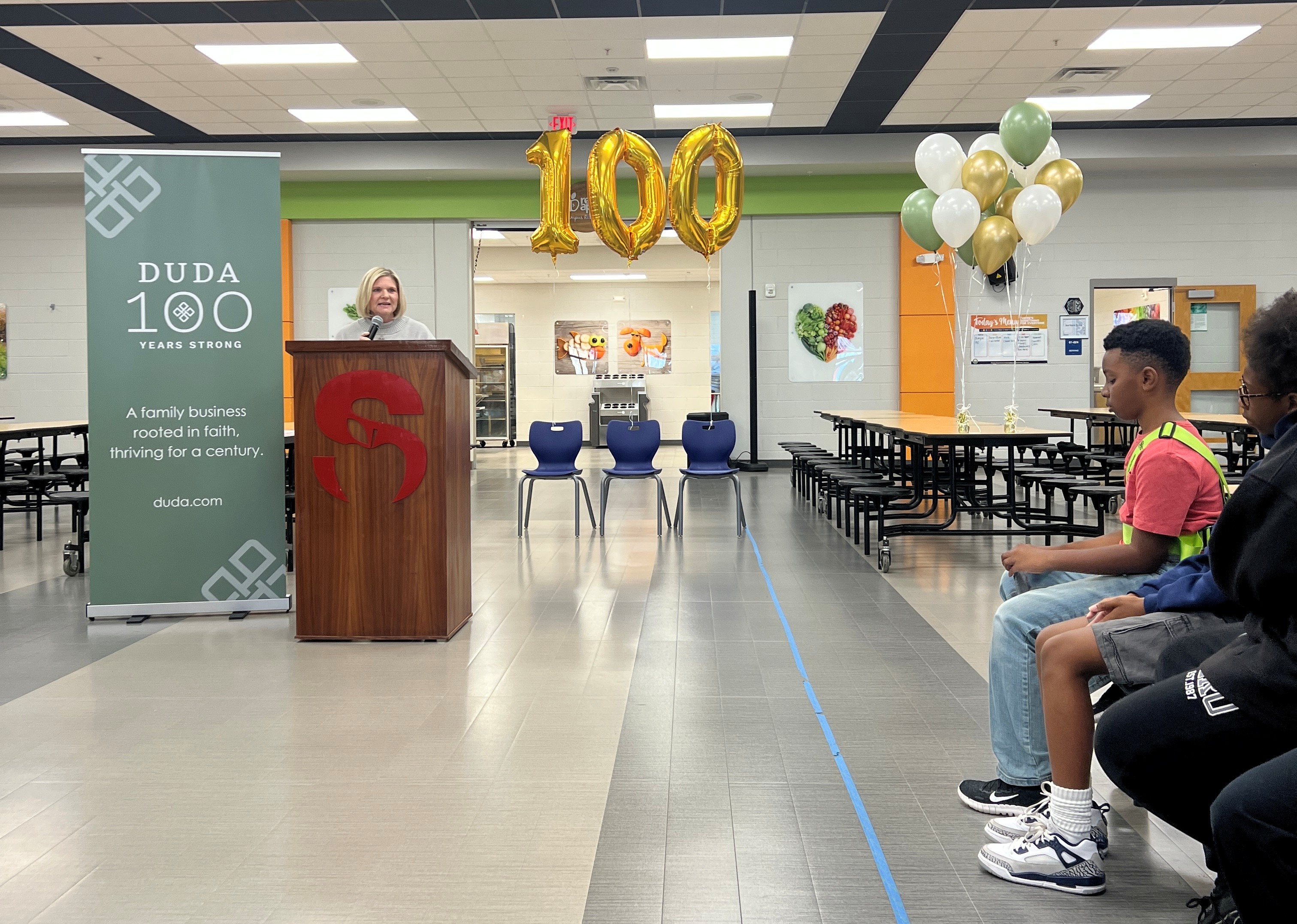 DUDA Donates $200,000 to Eliminate Seminole County Student Lunch Debt